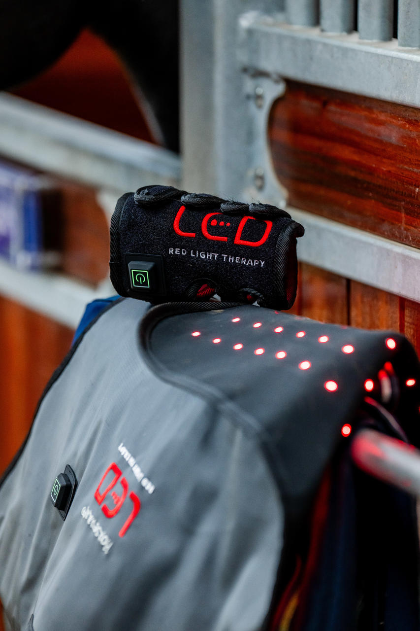 Horseware LED Red Light Therapy Pet Coat » Farbe: black, Größe: One Size